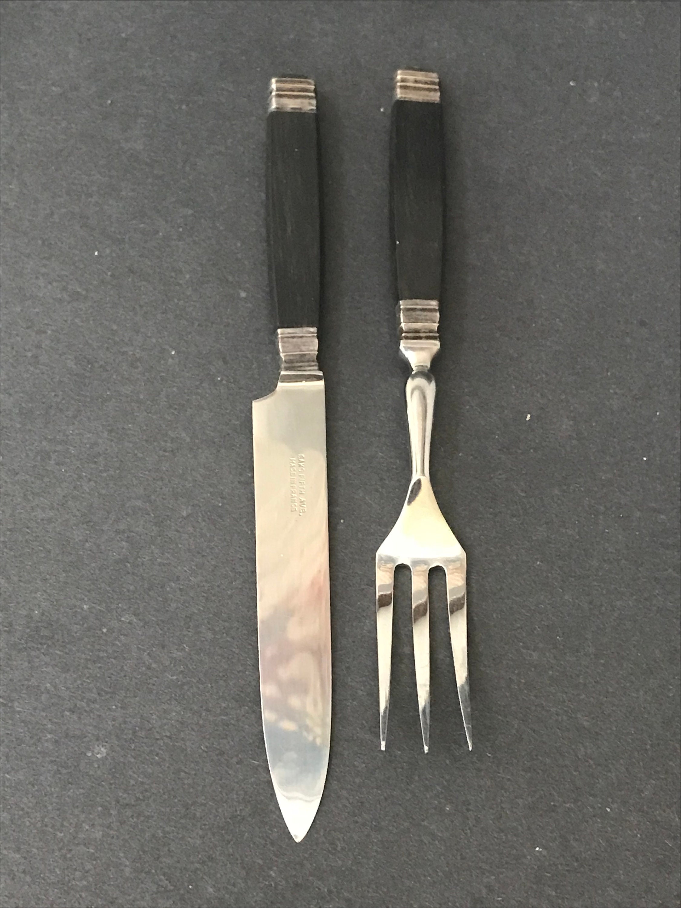 Fine Set of Knives and Forks for Sax Fifth Ave Made in France- Set of ...