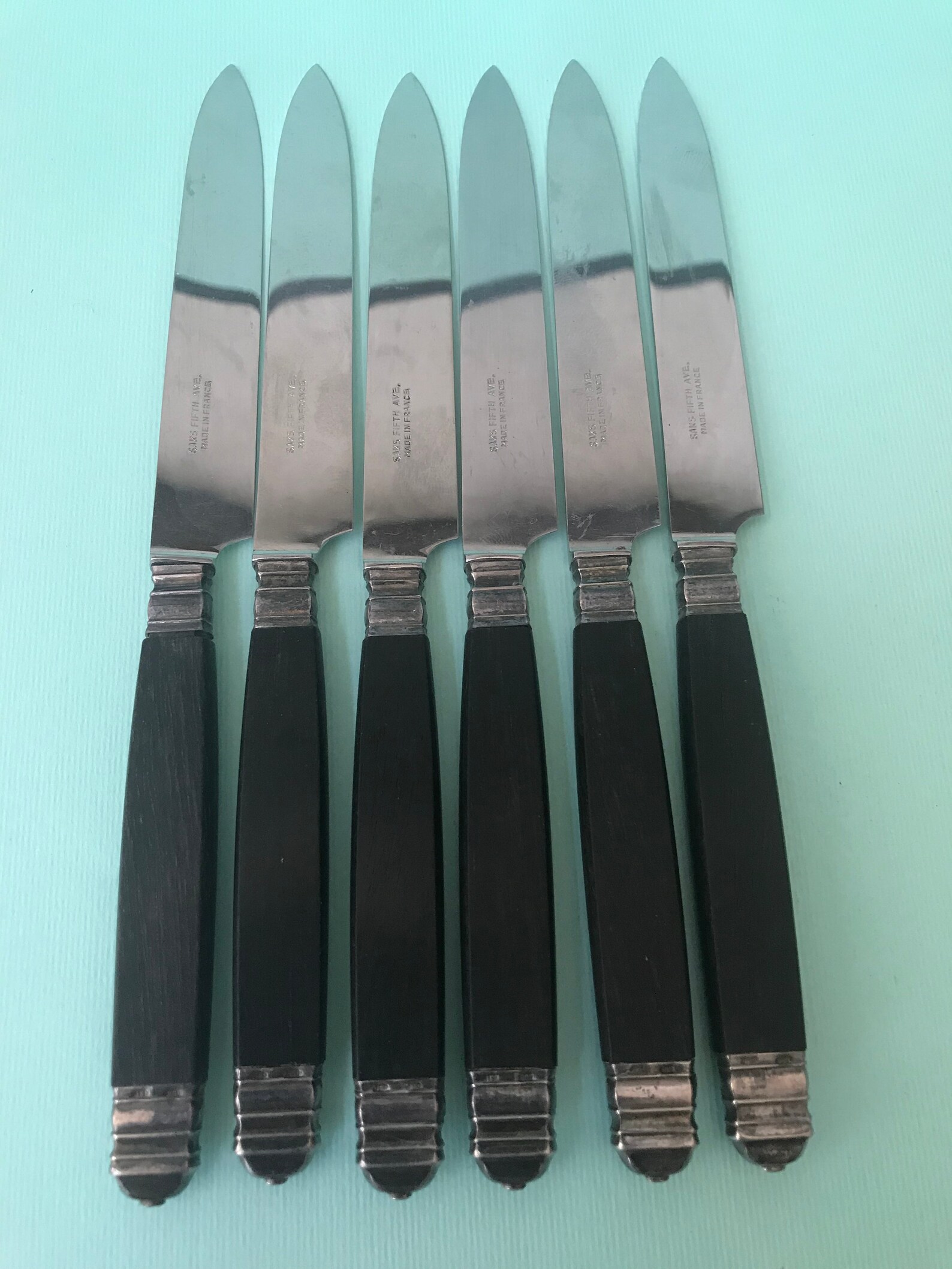 Fine Set of Knives and Forks for Sax Fifth Ave Made in France- Set of ...