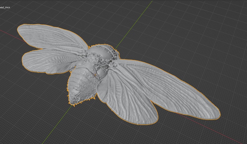 Quesada Gigas Cicada Commercial License STL 3D Printable - Etsy
