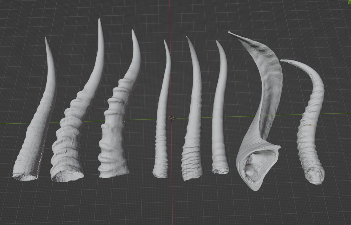 Horn Pack 2 Commercial Printable STL File 3D Printable - Etsy