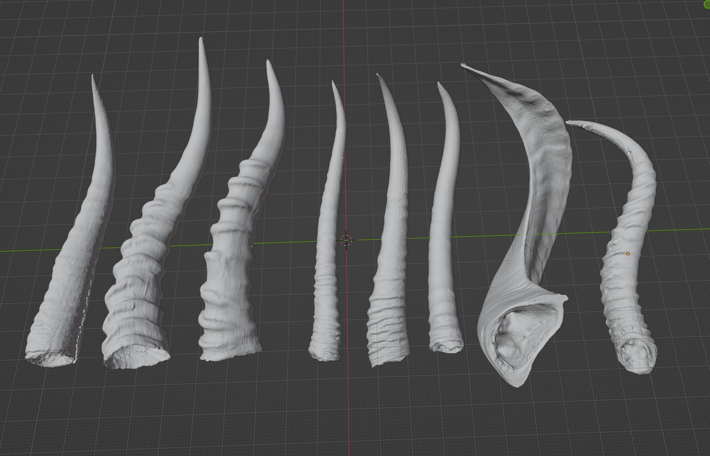 Horn Pack 2 Commercial Printable STL File 3D Printable - Etsy