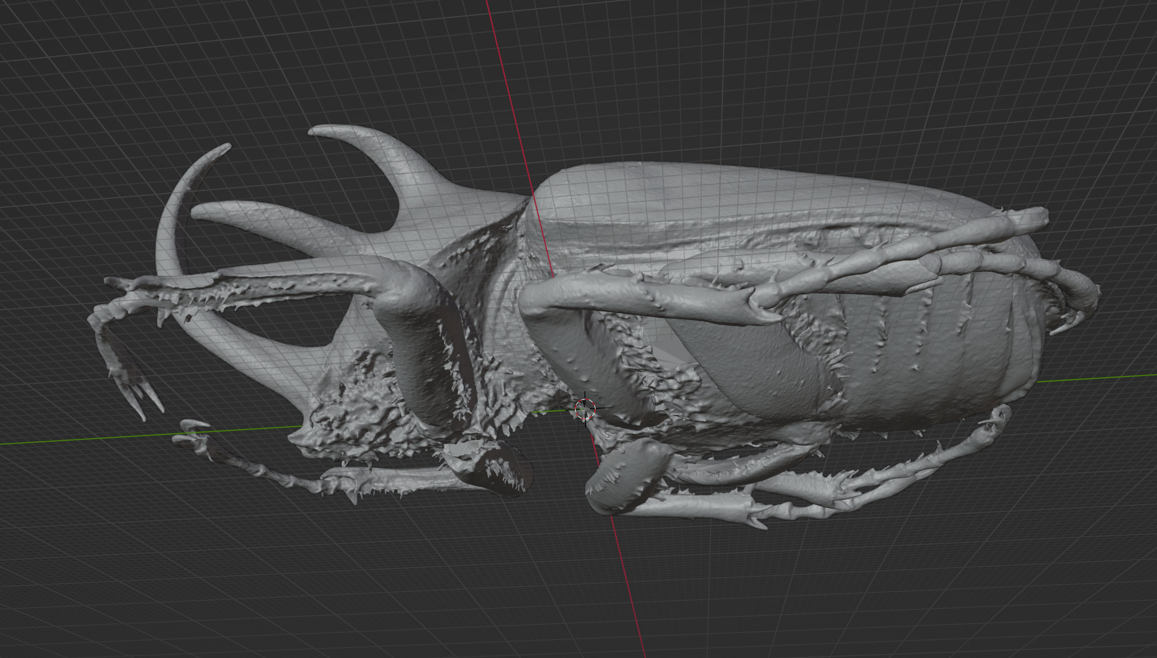 5 Horned Beetle STL 3D Printable - Etsy
