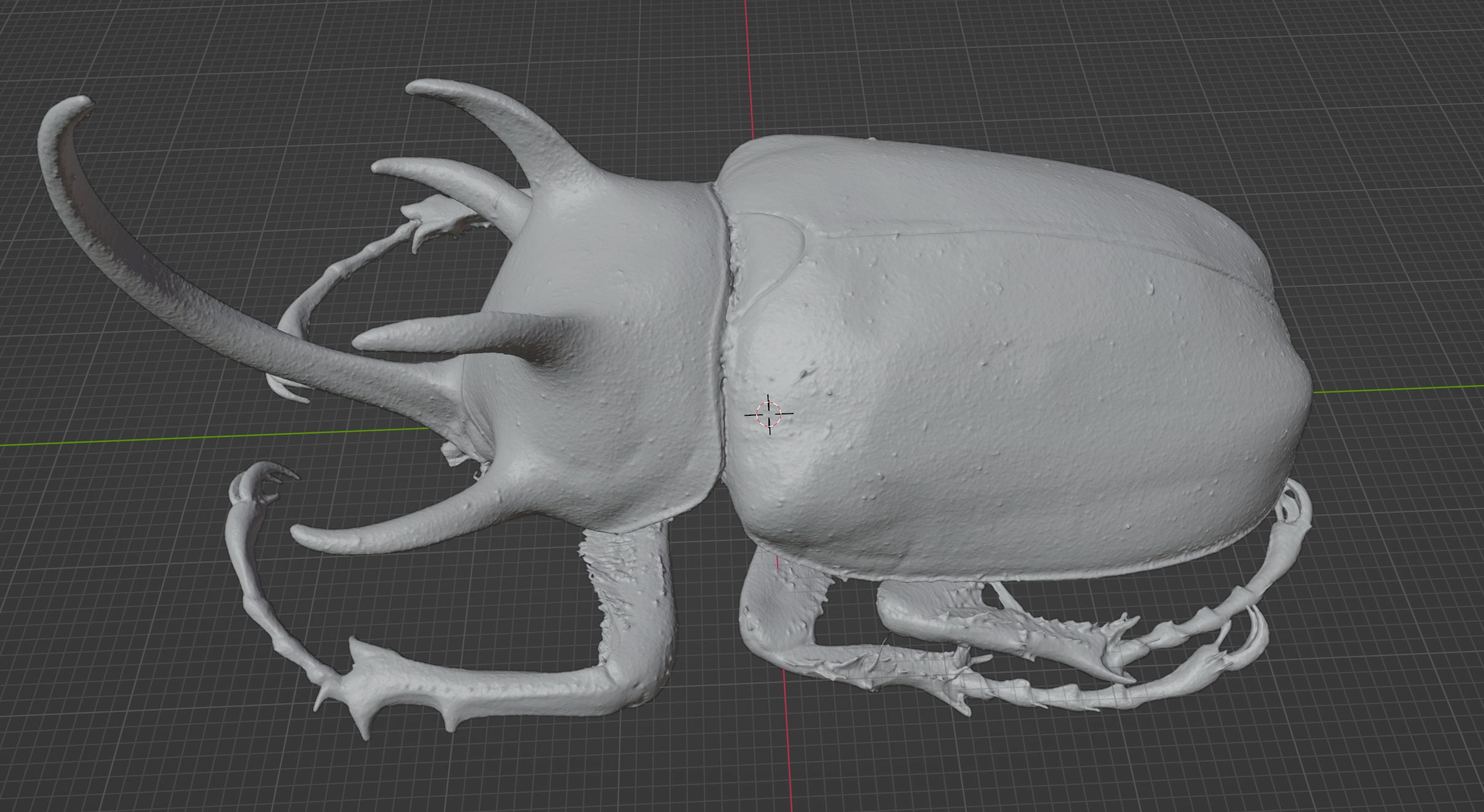 5 Horned Beetle STL 3D Printable - Etsy