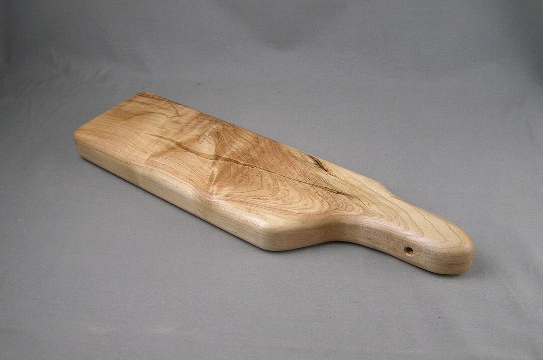 Handcrafted Butternut Serving Board: Paddle Presentation Platter - Etsy