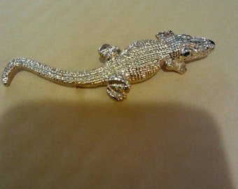 Alligator Brooch - Etsy