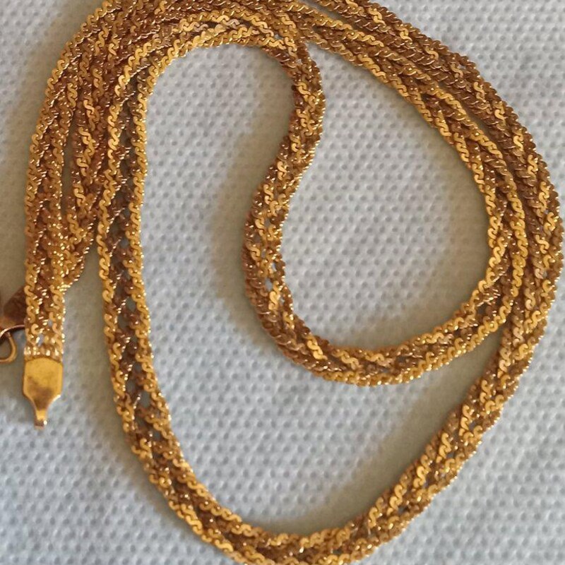 Braided Necklace - Etsy