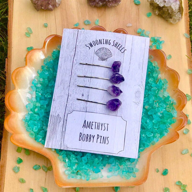 Crystal Bobby Pins - Etsy