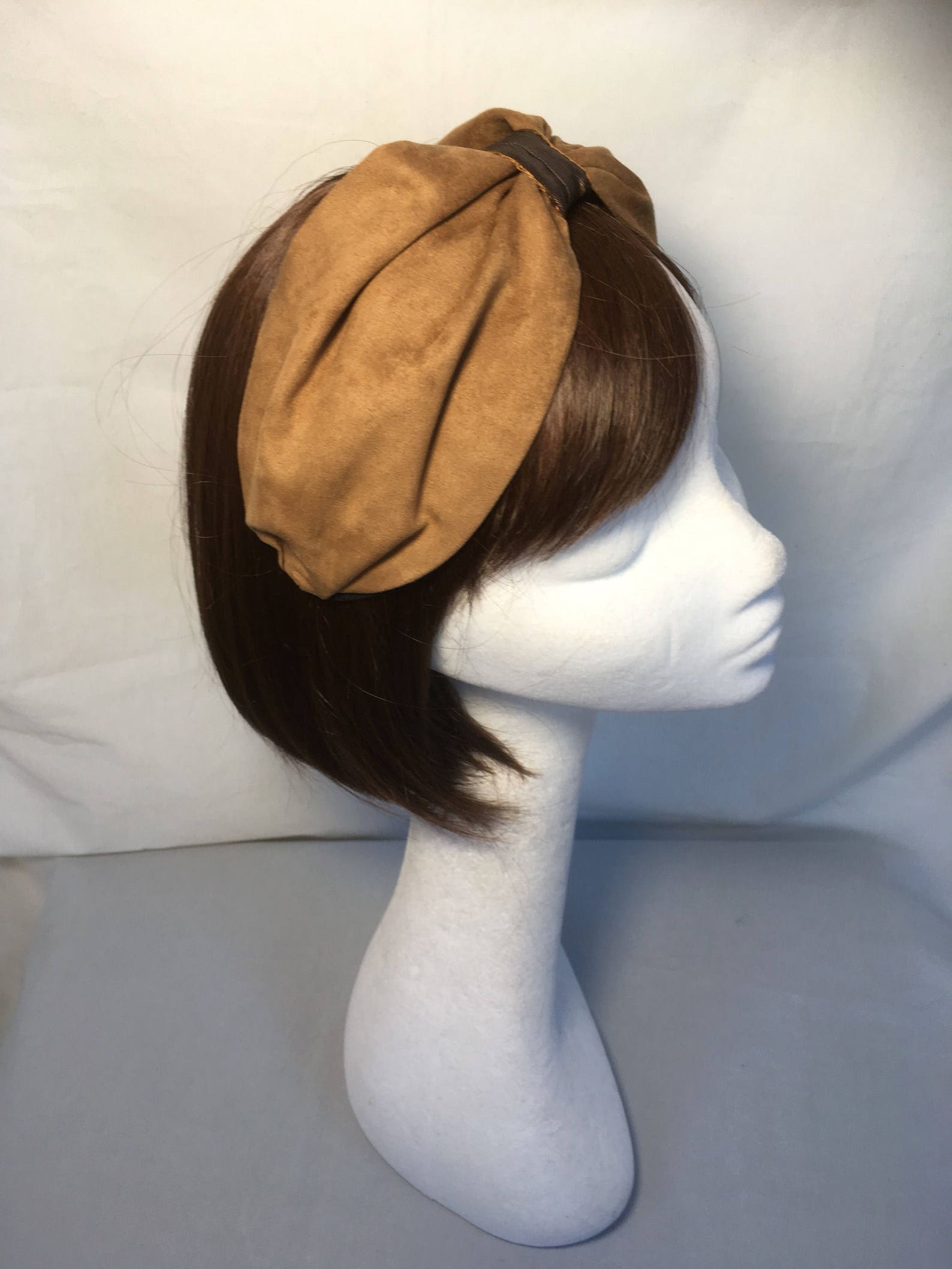 Camel Turban, Headscarf, Vintage , Alice Band, Boho Scarf, Headband ...