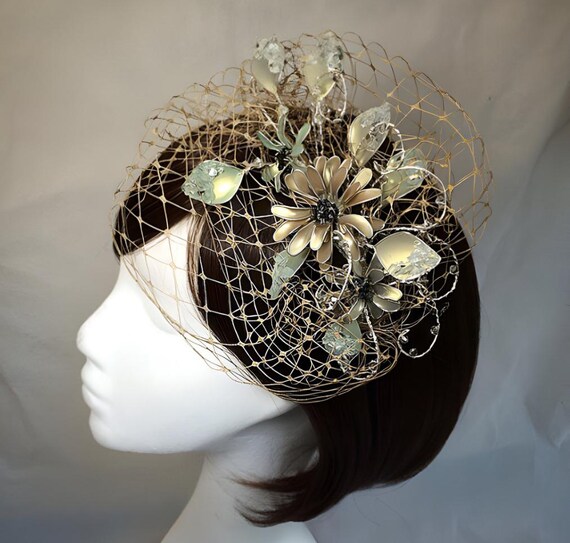 Vintage Fascinator Wedding Vintage Fascinator Wedding Headpiece,