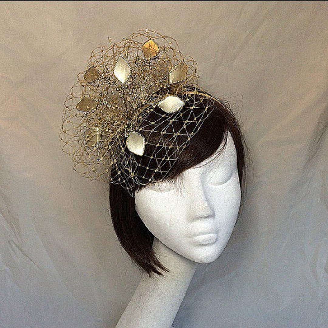 Bespoke Fascinator, Mother of the Bride, Wedding Headdress, Wedding Hat ...