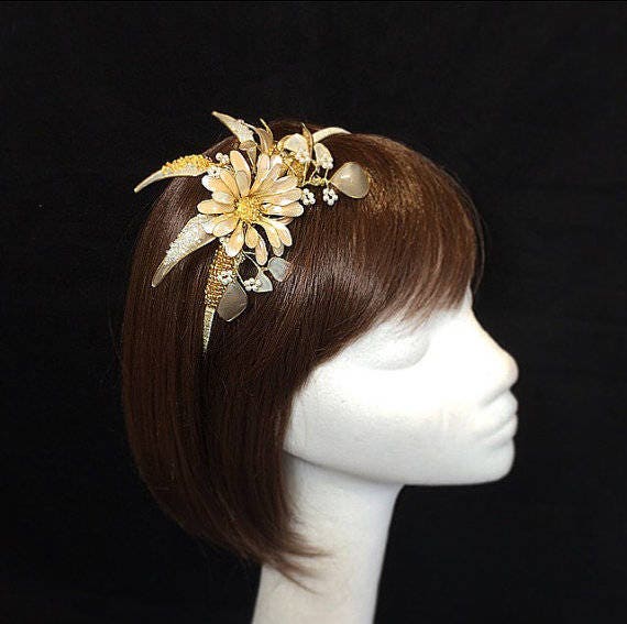 Bridesmaid Tiara Bespoke Tiara Summer Wedding Oyster | Etsy