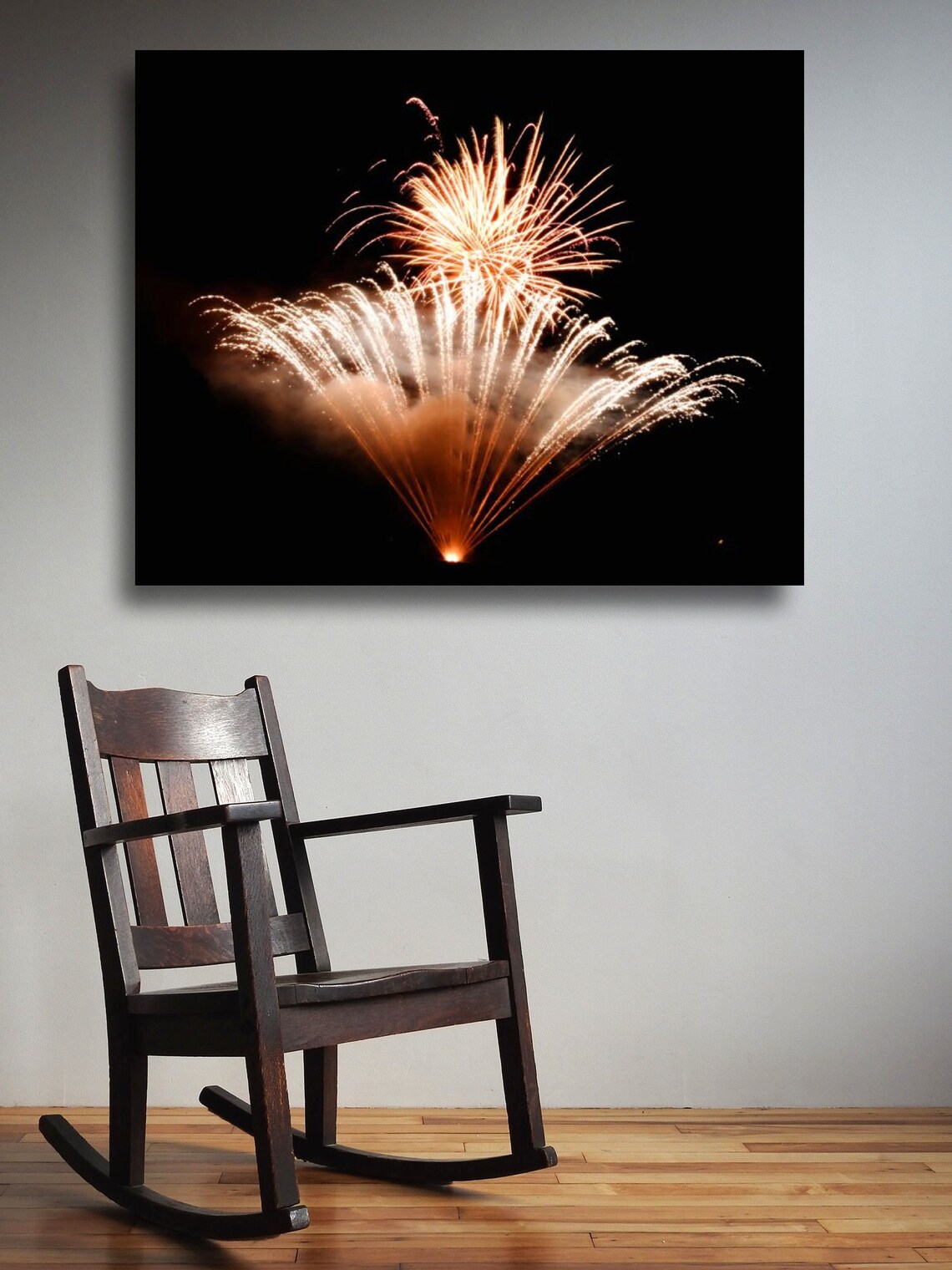 Fireworks Photograph New York Fireworks Abstract Art - Etsy