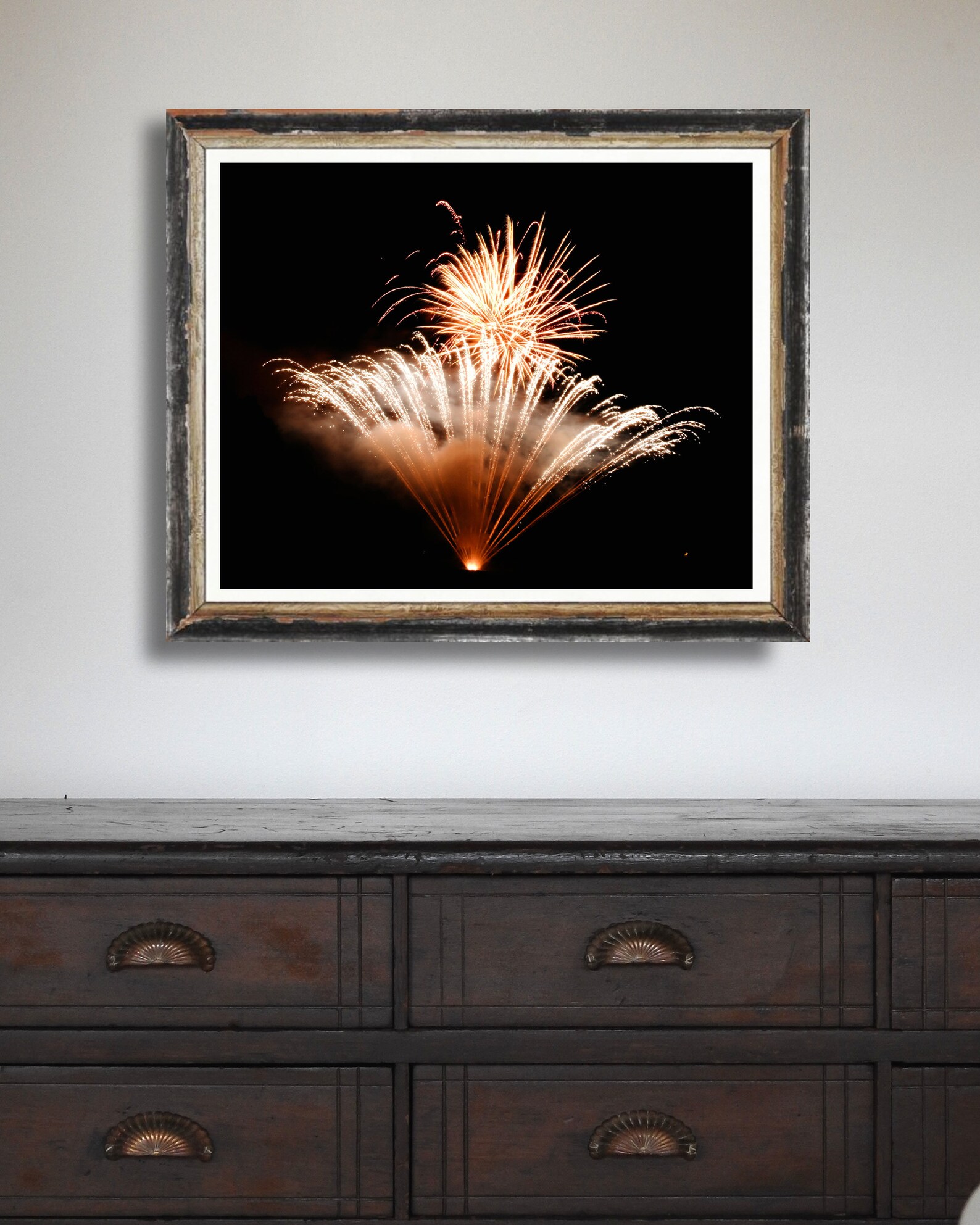 Fireworks Photograph New York Fireworks Abstract Art - Etsy
