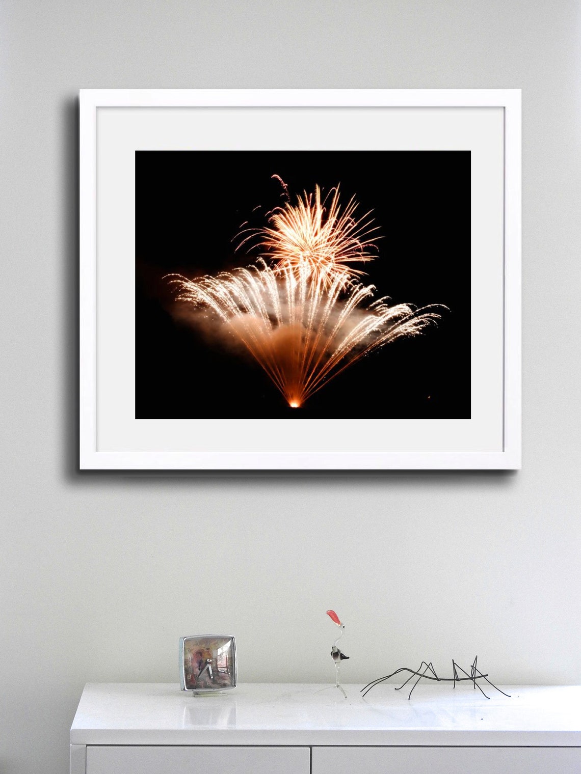 Fireworks Photograph New York Fireworks Abstract Art - Etsy