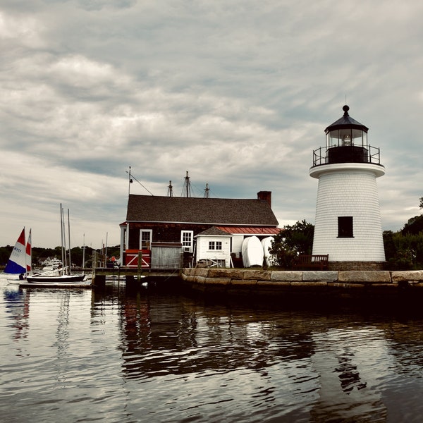 Mystic Ct Lighthouse - Etsy