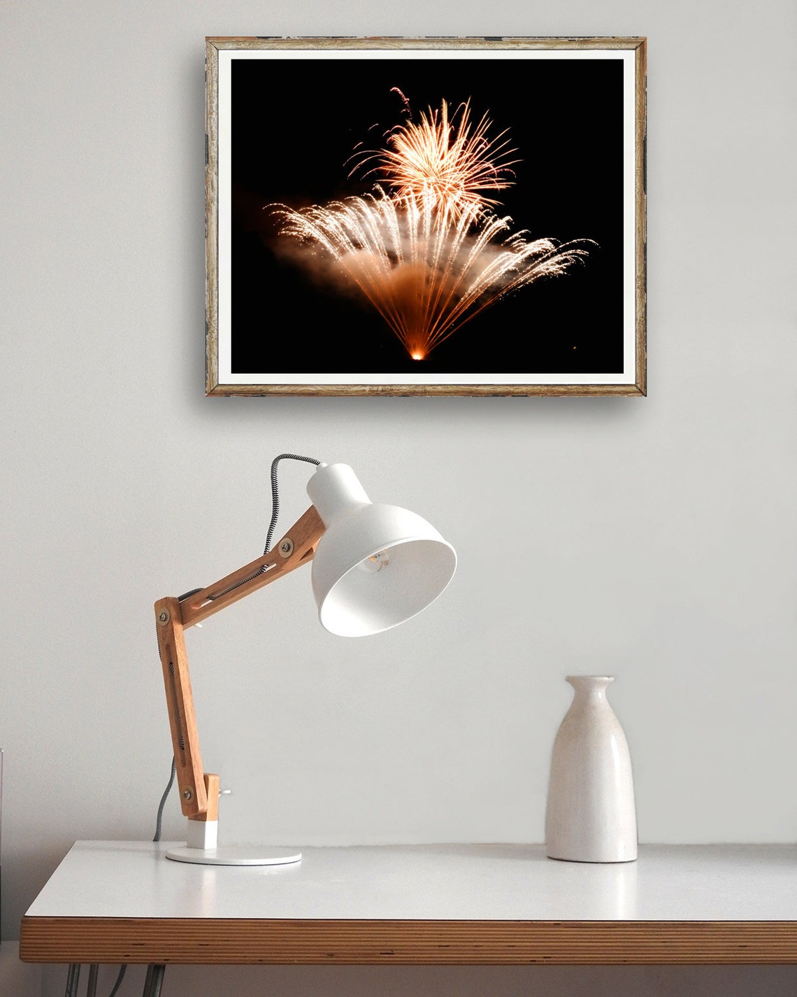 Fireworks Photograph New York Fireworks Abstract Art - Etsy