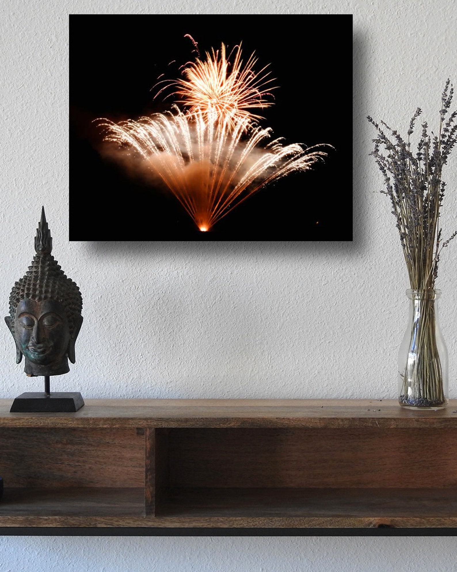 Fireworks Photograph New York Fireworks Abstract Art - Etsy