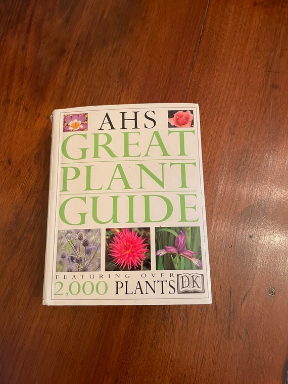 Plant Book Titled ahs Great Plant Guide C. 1999 - Etsy