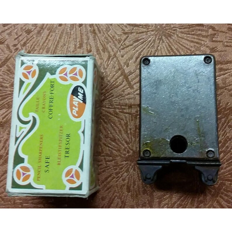 Mid Century PLAY ME Die Cast Safe Pencil Sharpener-spain-nos - Etsy ...