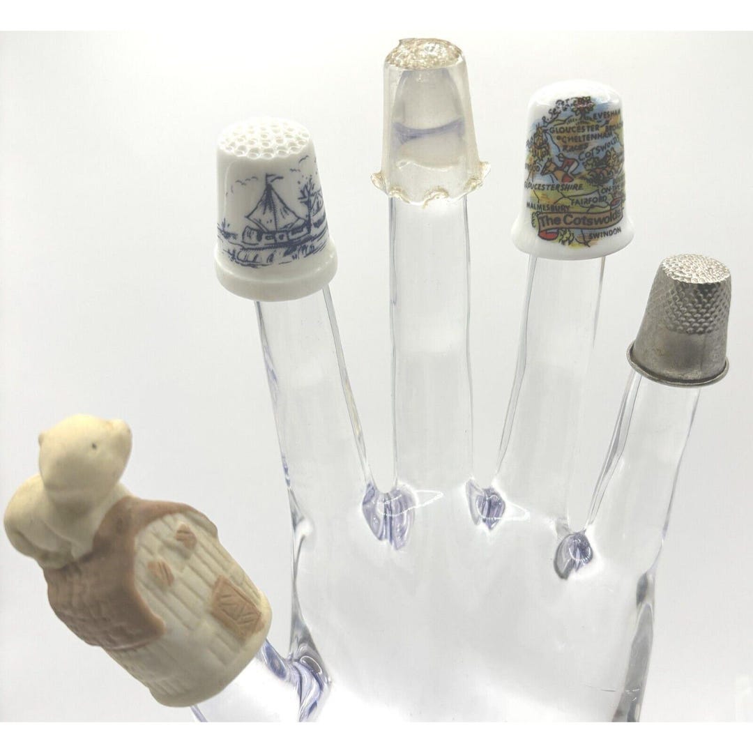 Thimble Collection Vintage Assortment Lot 1 - Etsy