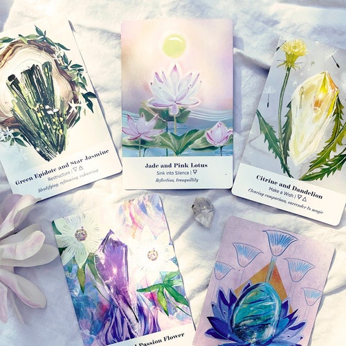 Earth Alchemy Oracle Deck This Oracle Card Deck Has 45 Cards - Etsy