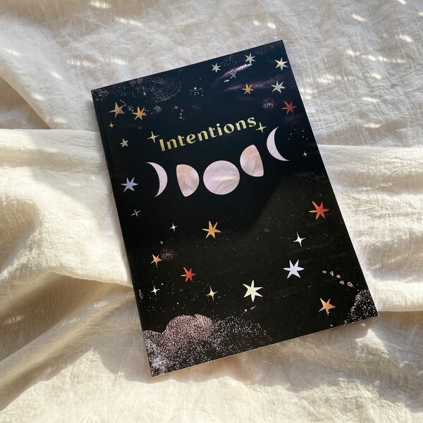Moon Notebook - Etsy UK