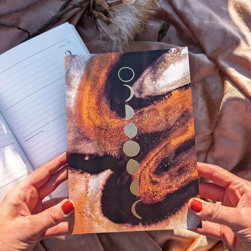 Moon Journal Cycle - Etsy UK