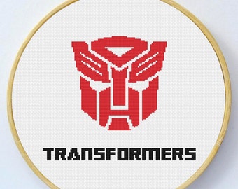 Transformers Cross Stitch Pattern - Etsy