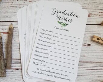 Graduation Advice Cards | Etsy