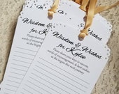 College Send Off Farewell Wishing Tree tags Handmade Set of | Etsy