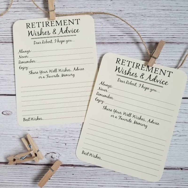 Retirement Party Tree - Etsy