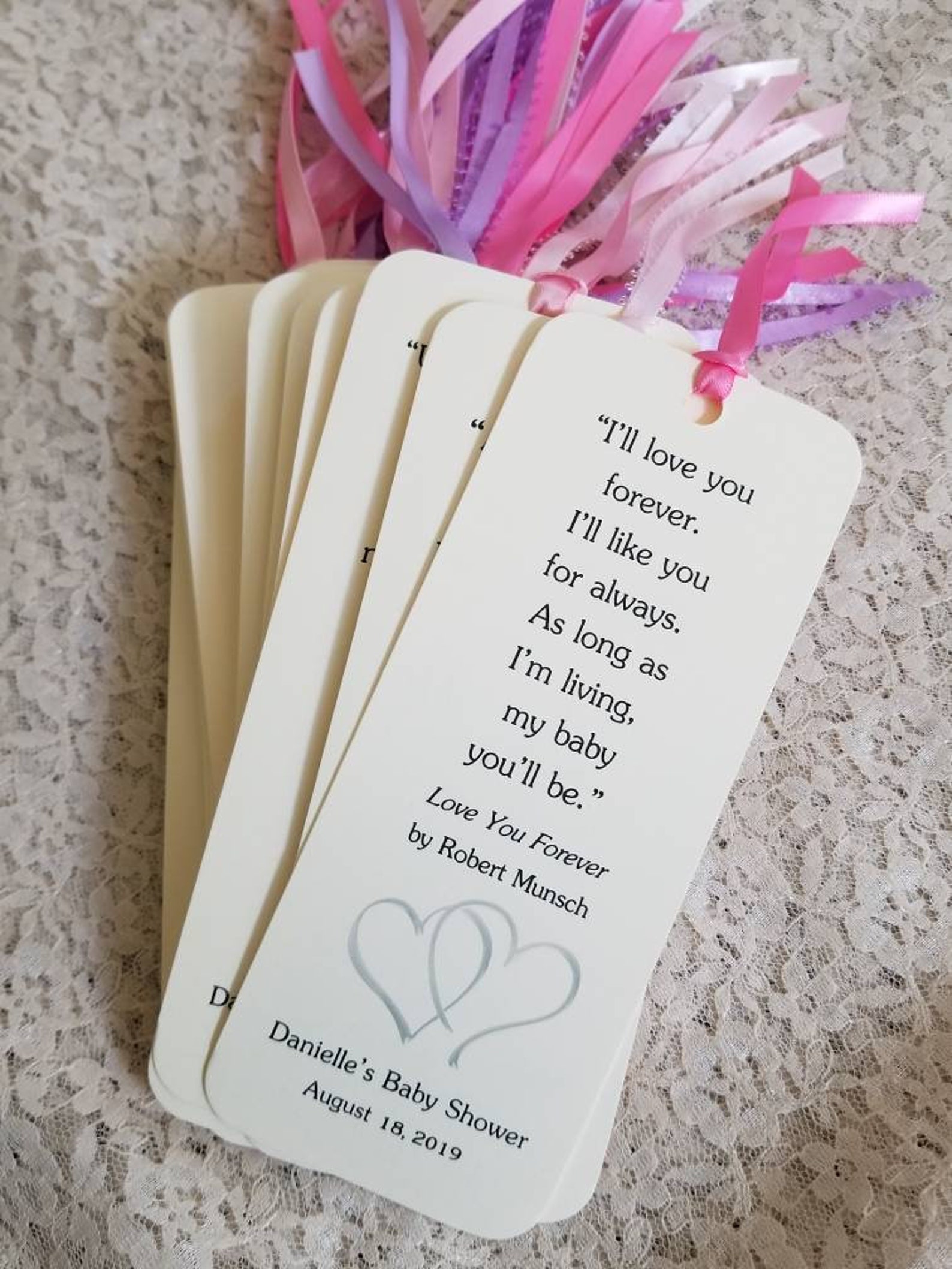 Set of 8 Children Book Theme Bookmark Favors / Baby Shower / - Etsy