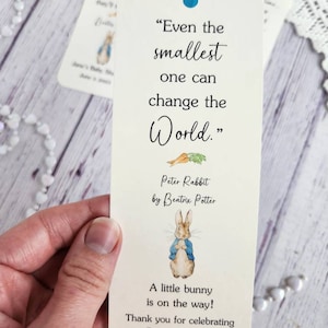 Set of 8 Children Book Theme Bookmark Favors / Personalized / Baby ...