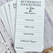 Set of 12 Handmade Retirement Suggestion Cards Hobby Ideas - Etsy