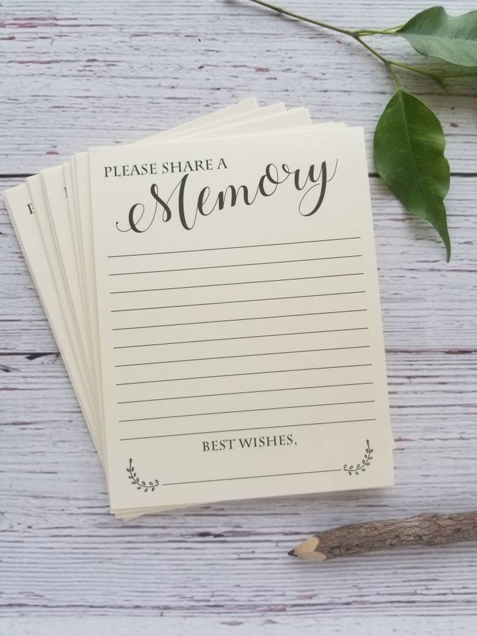 Set of 12 Memory Cards / Birthday Memory Cards / Retirement - Etsy