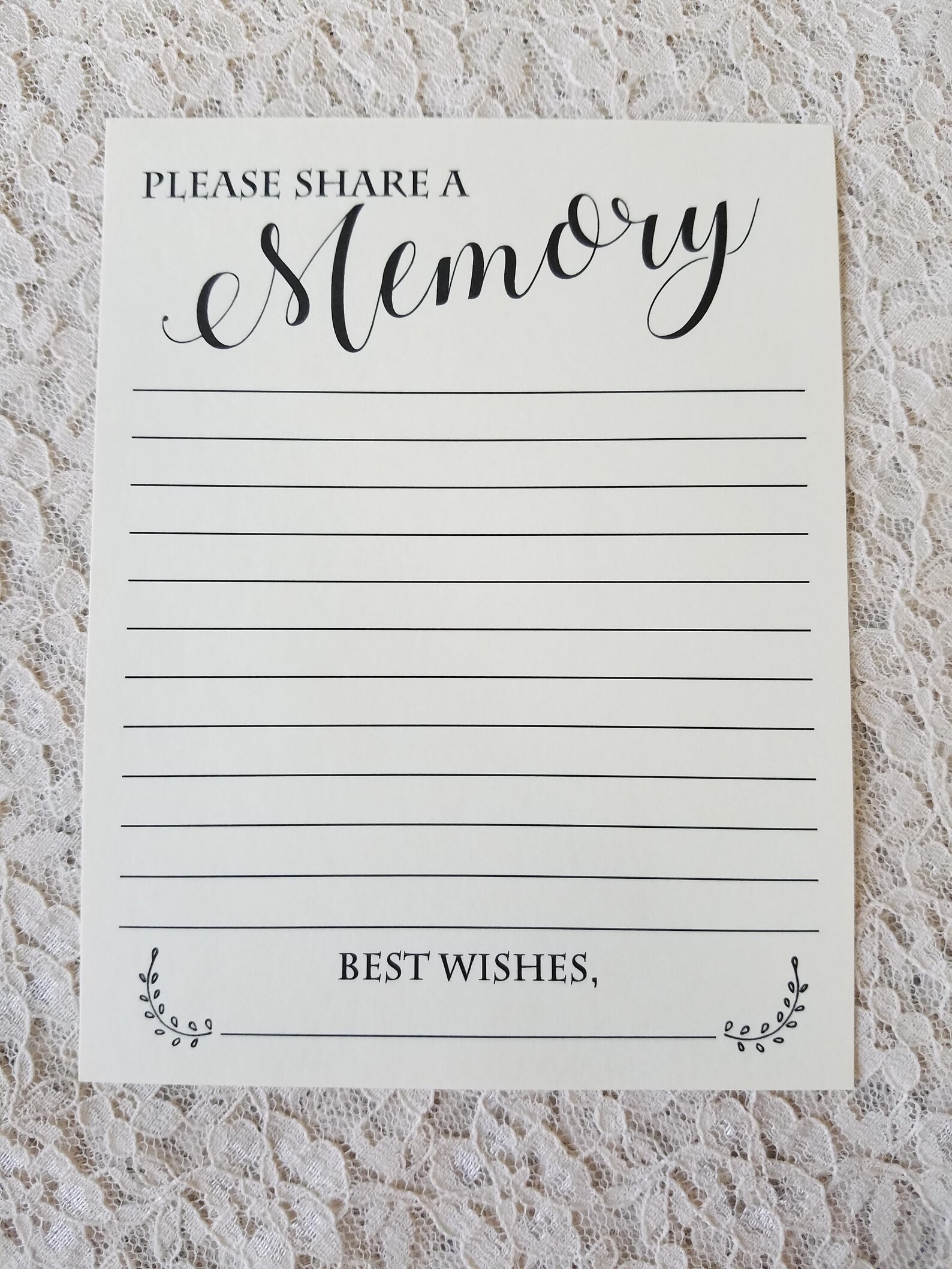 Set of 12 Memory Cards / Birthday Memory Cards / Retirement - Etsy