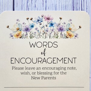 12 Handmade Personalized Words of Encouragement Cards for the Parents ...