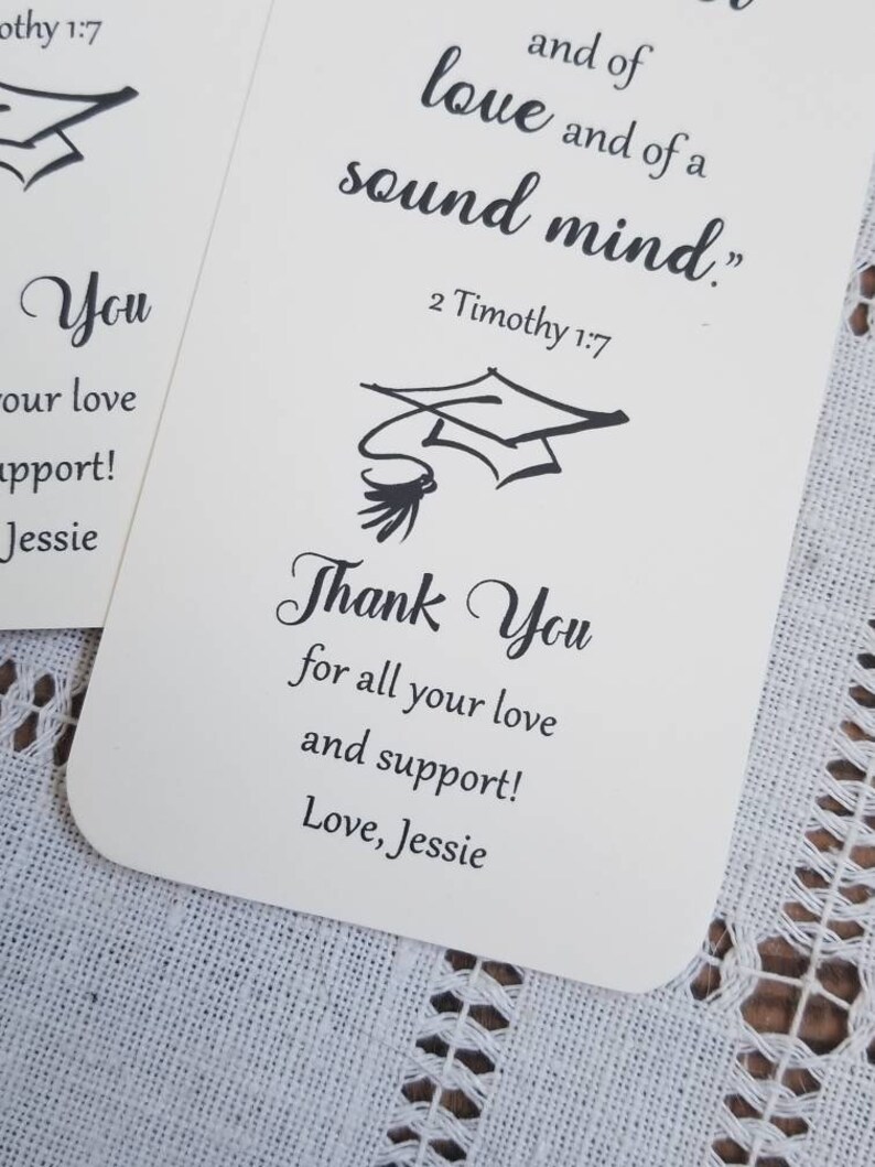 Set of 8 Graduation Bookmark Favors / Handmade Graduation | Etsy