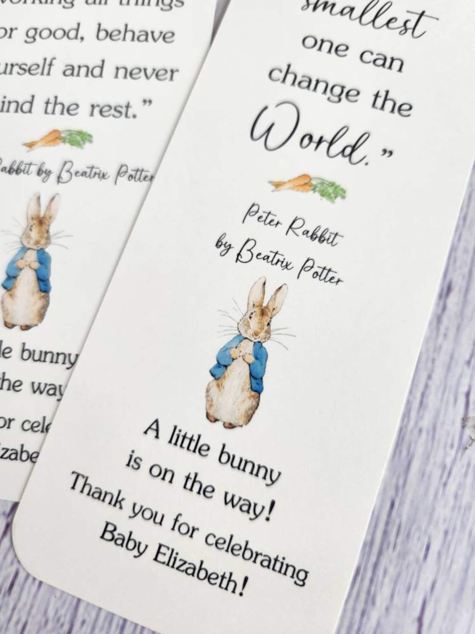 Set of 8 Children Book Theme Bookmark Favors / Personalized / Baby ...