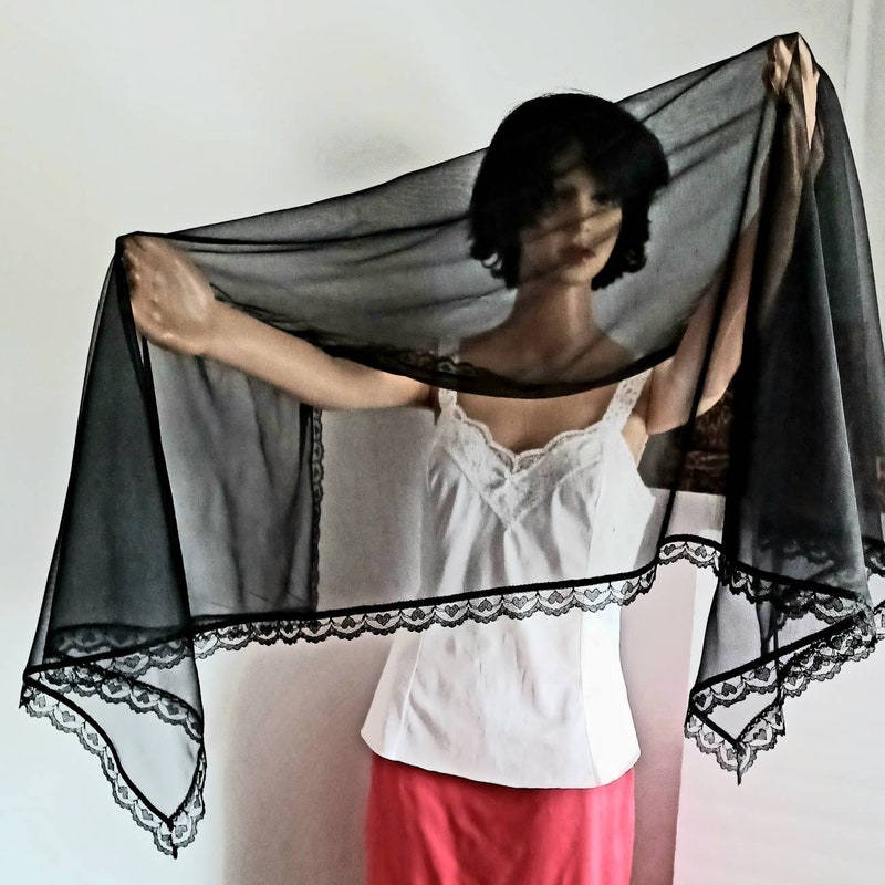 Mourning Veil - Etsy