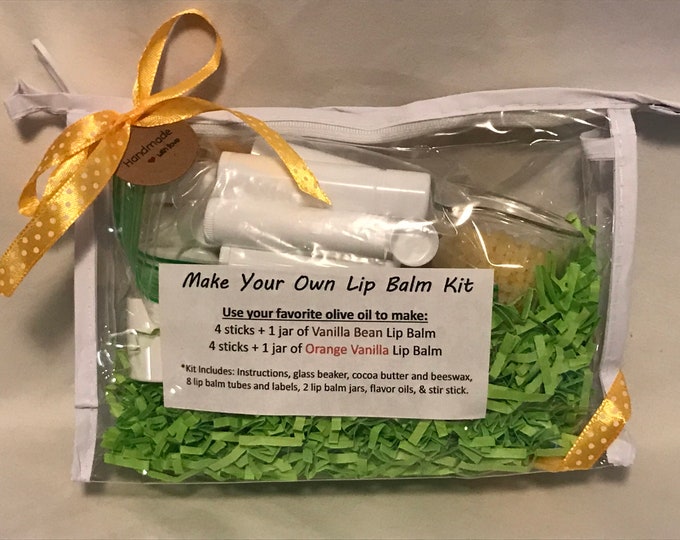 Lip Balm Kit, Make Your Own All-natural - Etsy