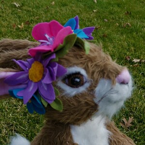 PDF Pattern Rabbit With Floral Crown 22 Inches Tall Not Including Ears ...