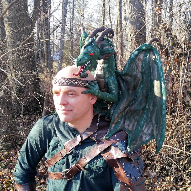 Shoulder Dragon Pattern - Etsy