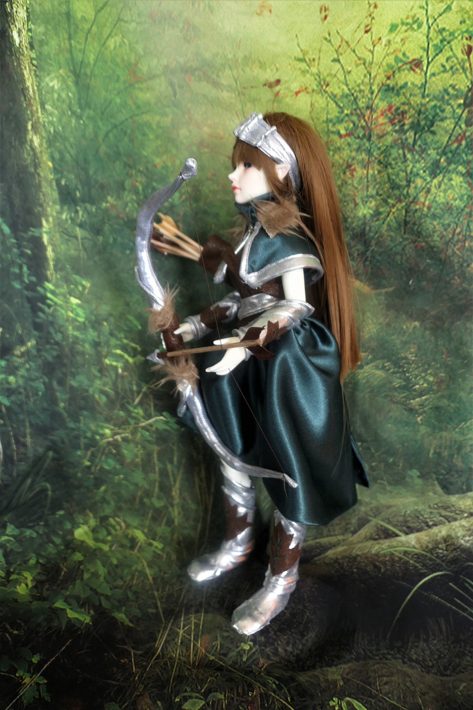 PDF Pattern Archer Outfit Includes Dress Cape shorts Armor | Etsy