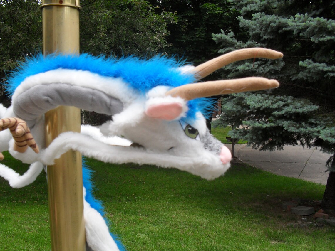 PDF PATTERN Haku Dragon Spirited Away Plush - Etsy