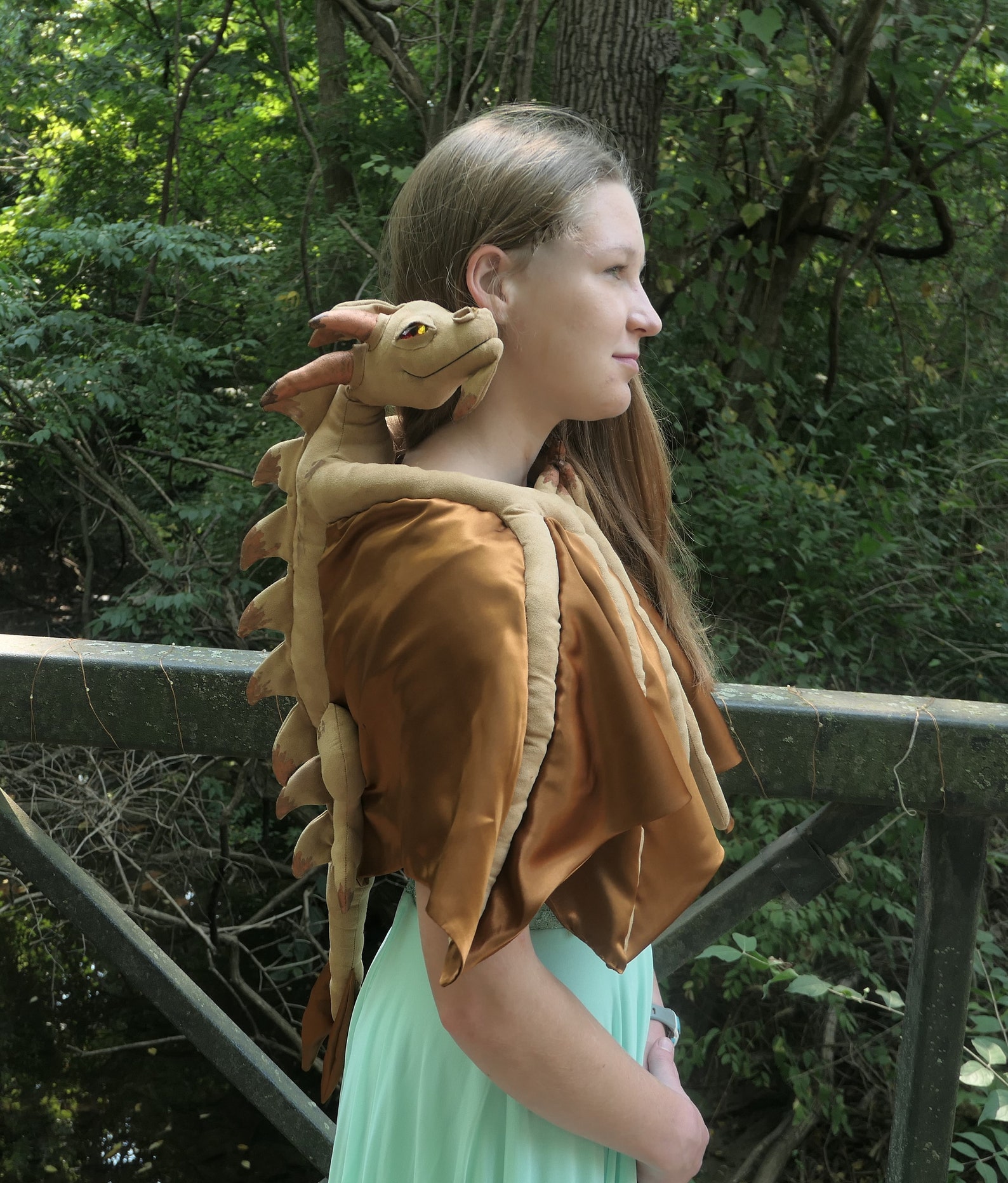 PDF PATTERN Cape Dragon Shawl Dragon Shoulder Dragon Easy | Etsy