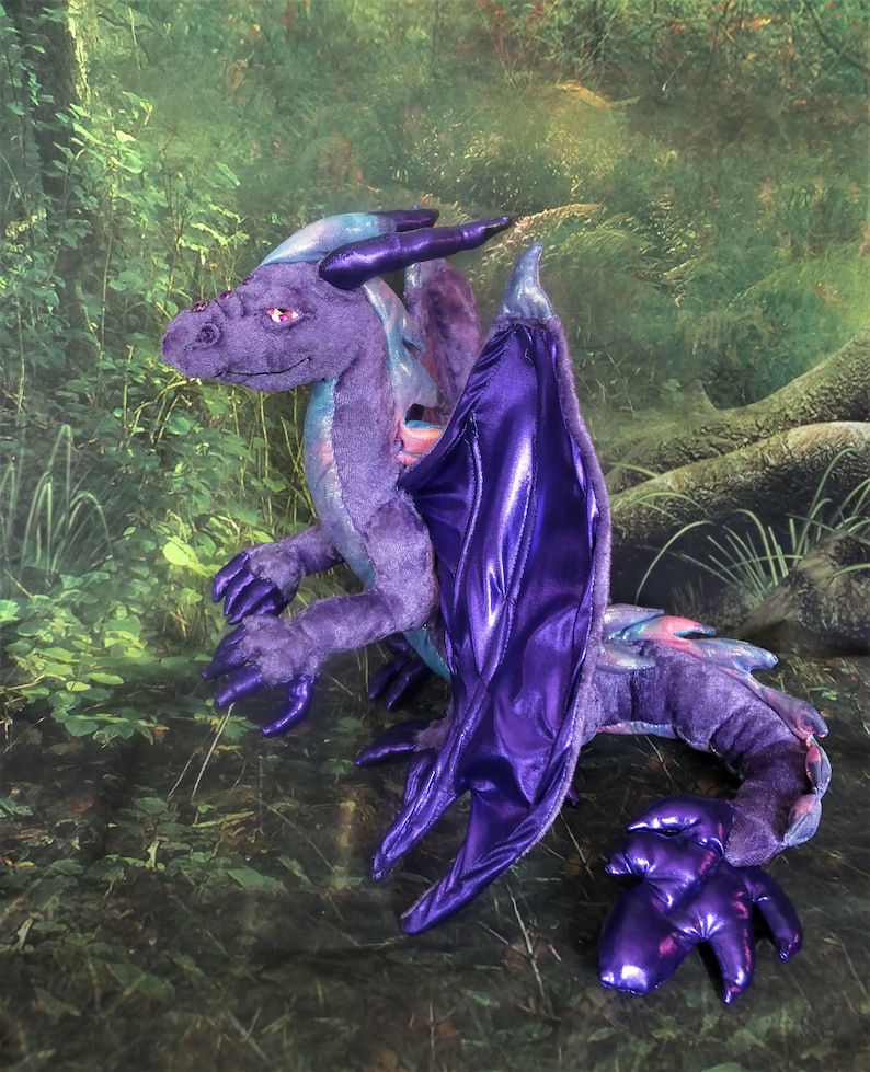 PDF Pattern. Jeweled Dragon 33 Inches Long, Fully Wired, Endless Color ...