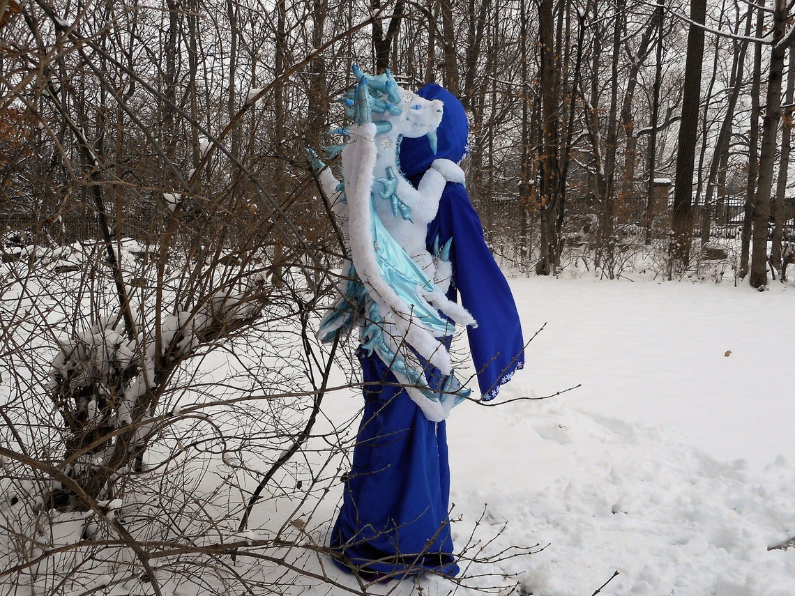 PDF PATTERN Ice Back Dragon - Etsy