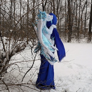 PDF PATTERN Ice Back Dragon - Etsy