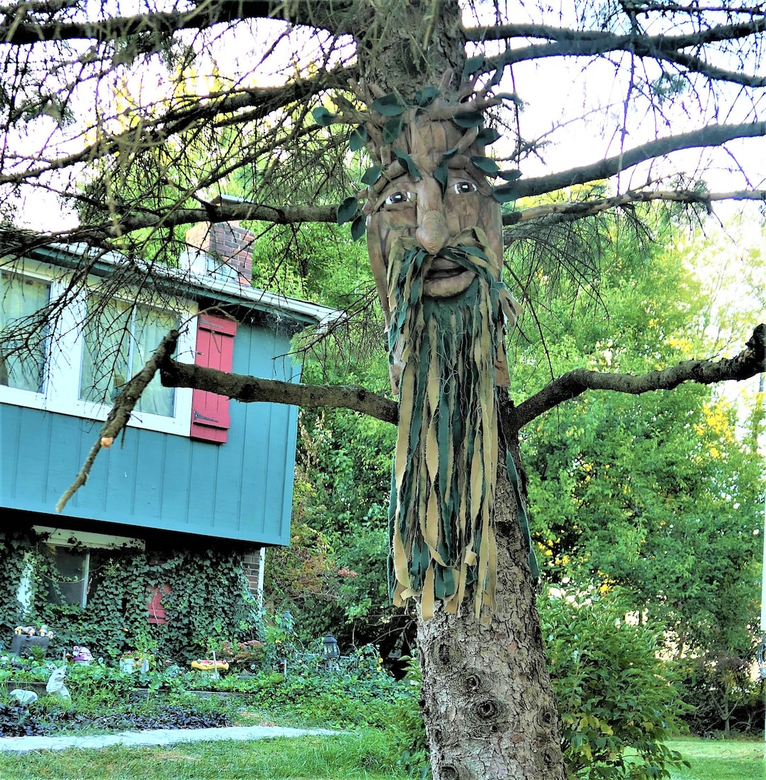 PDF Sewing Pattern Large Outdoor Weatherproof Tree Face - Etsy